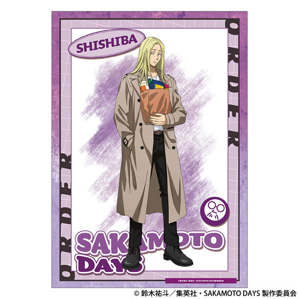 [Pre-order] Shishiba - SAKAMOTO DAYS Clear Poster – LilaFox Anime Shop
